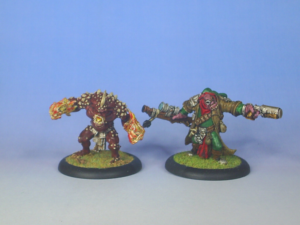 Pyre Troll & Grim Angus – OnTableTop – Home of Beasts of War