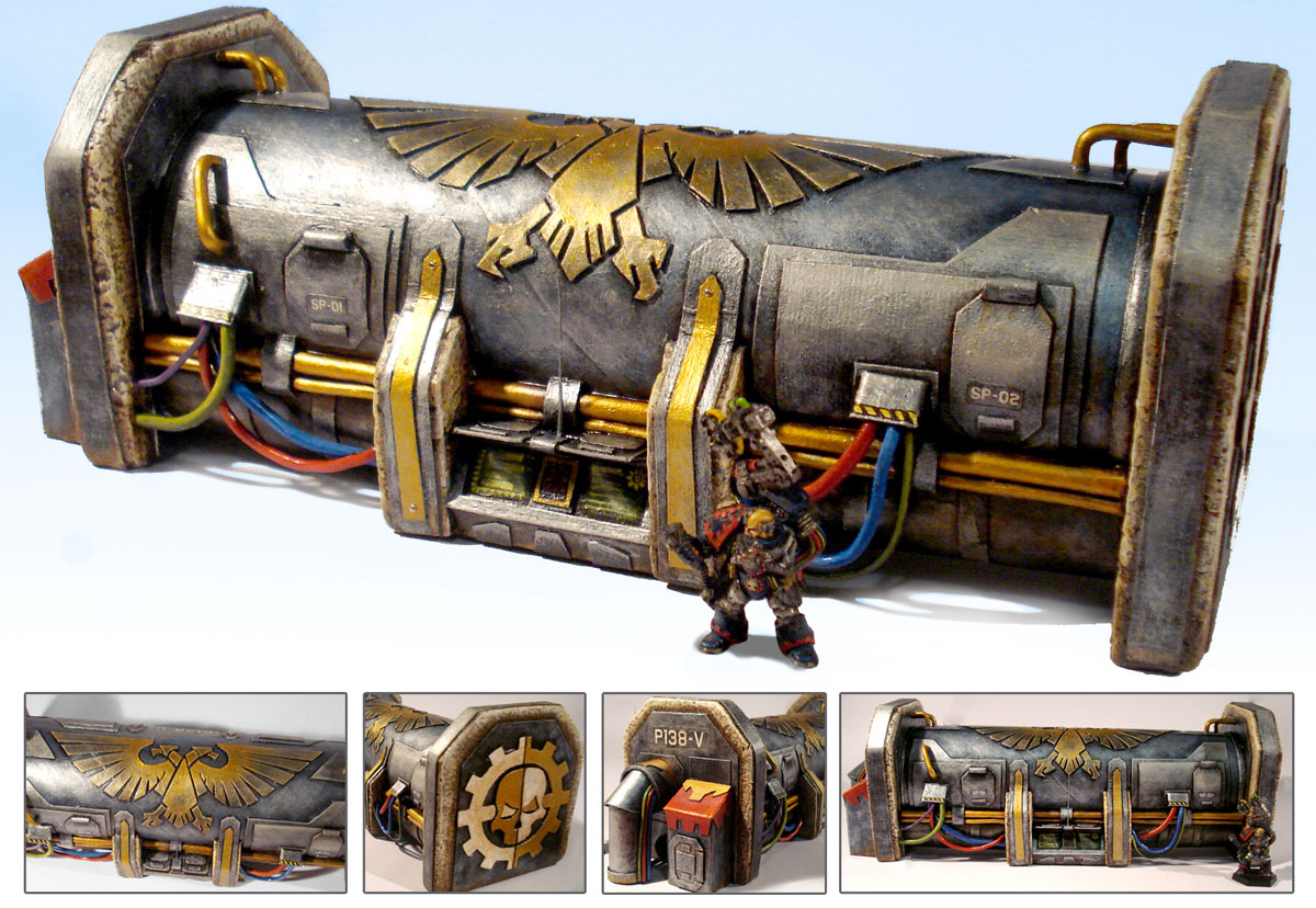 Adeptus Mechanicus Storage Tank – OnTableTop – Home of Beasts of War