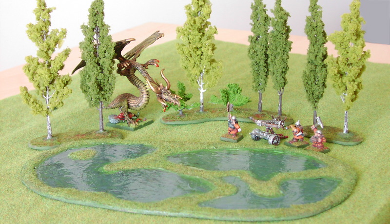 Home made swamp – OnTableTop – Home of Beasts of War