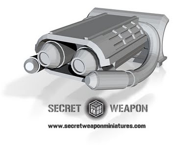 New Secret Weapon 3D Renders – OnTableTop – Home of Beasts of War