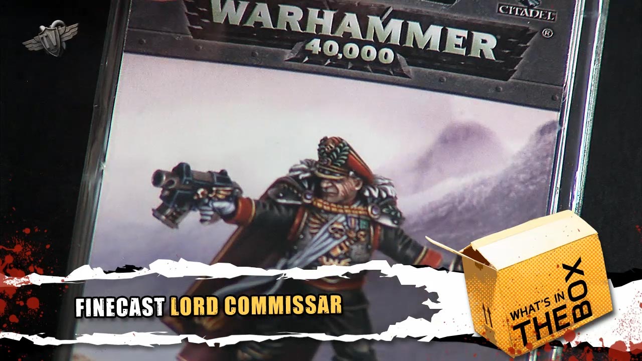 Finecast Lord Commissar – OnTableTop – Home of Beasts of War