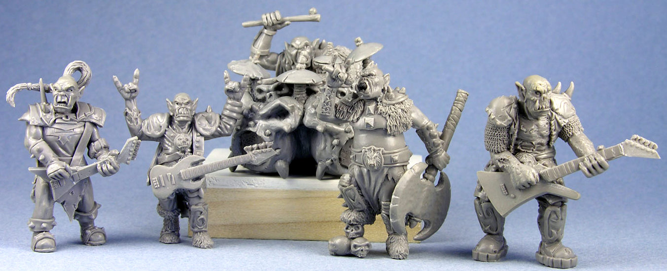 Impact Miniatures and their Orc Rock Band! – OnTableTop – Home of ...