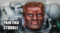 3 Colours Up Tips: Painting Stubble on a Space Marine – OnTableTop ...