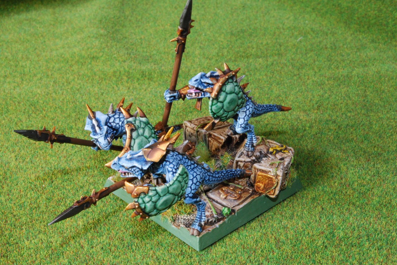 Lizardmen Saurus unit filler – OnTableTop – Home of Beasts of War