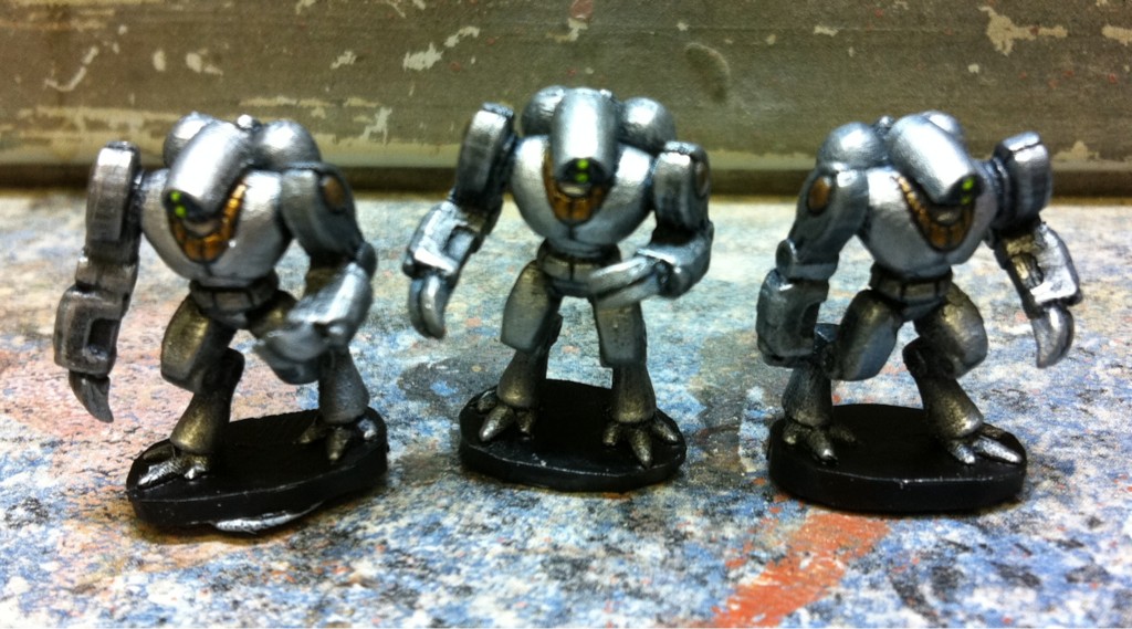 New Robotic Minis From Critical Mass – OnTableTop – Home of Beasts of War