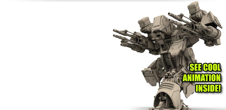 American Legion Warrior Mech – OnTableTop – Home of Beasts of War