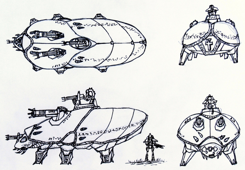 Necron Blightbringer Scarab Tank – OnTableTop – Home of Beasts of War