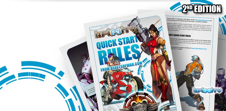 Infinity Quickstart Rules… 2nd Edition – OnTableTop – Home of Beasts of War