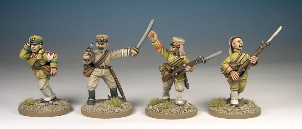 Tsuba Miniatures WW2 Japanese Infantry – OnTableTop – Home of Beasts of War