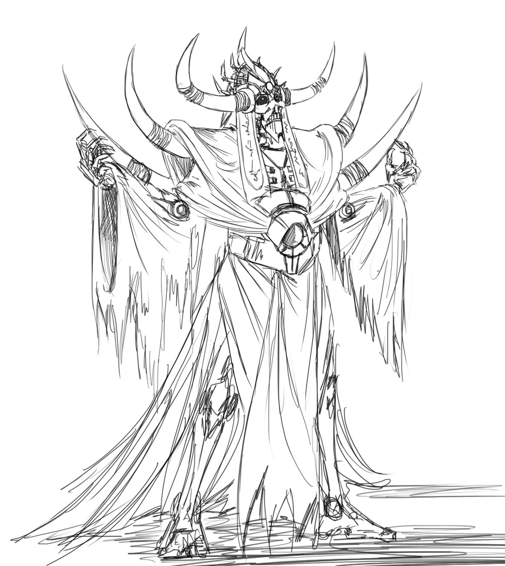Necron Priest – OnTableTop – Home of Beasts of War