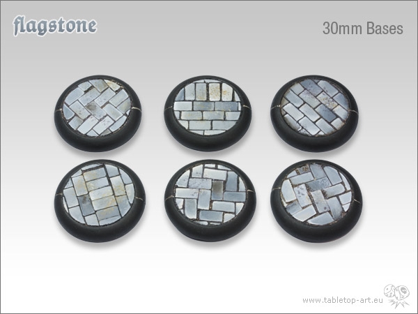 Flagstone City Bases from Tabletop-Art – OnTableTop – Home of Beasts of War