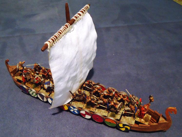 28mm Viking Longship from Laser Dream Works – OnTableTop – Home of ...