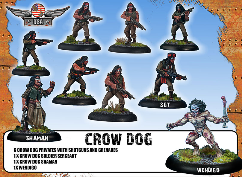 Crow Dogs for Secret of the 3rd Reich – OnTableTop – Home of Beasts of War