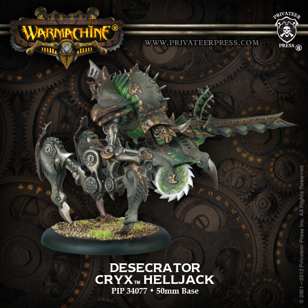 Cryx gets some Deadly New Toys – OnTableTop – Home of Beasts of War