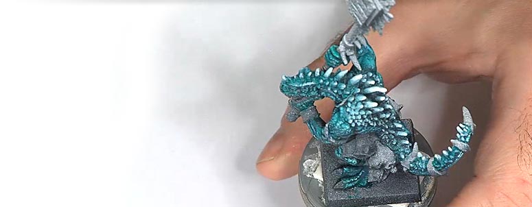 Painting Lizardman Scales… part 2 – OnTableTop – Home of Beasts of War