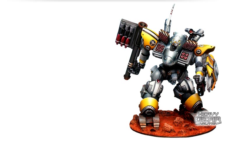 Superbly Painted Drake Gear-Strider for Heavy Gear! – OnTableTop – Home ...