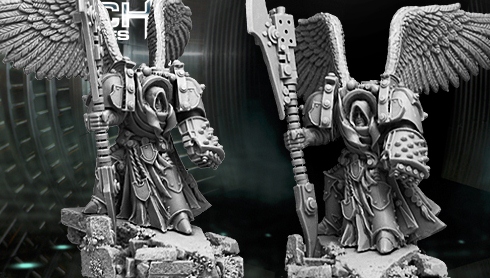 An Angelic Sci-Fi Lord Descends From HiTech Miniatures – OnTableTop ...