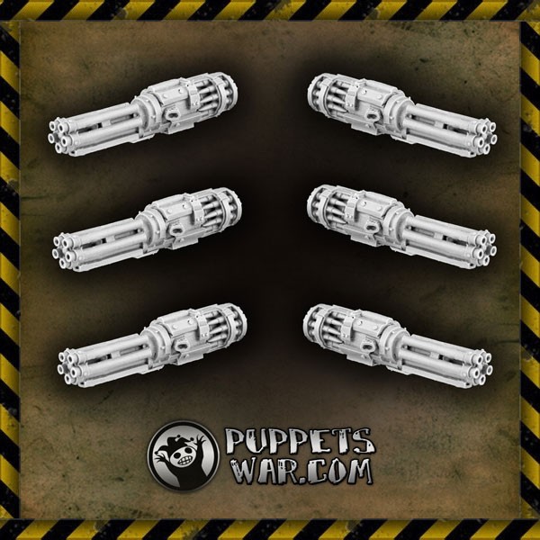 Puppets War Power Up the Gatling Guns – OnTableTop – Home of Beasts of War