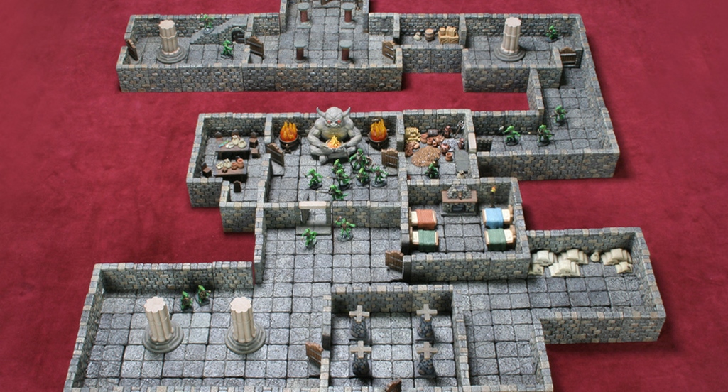 Dungeon Delve With A Kickstarted Dwarven Forge Tile Set – OnTableTop ...