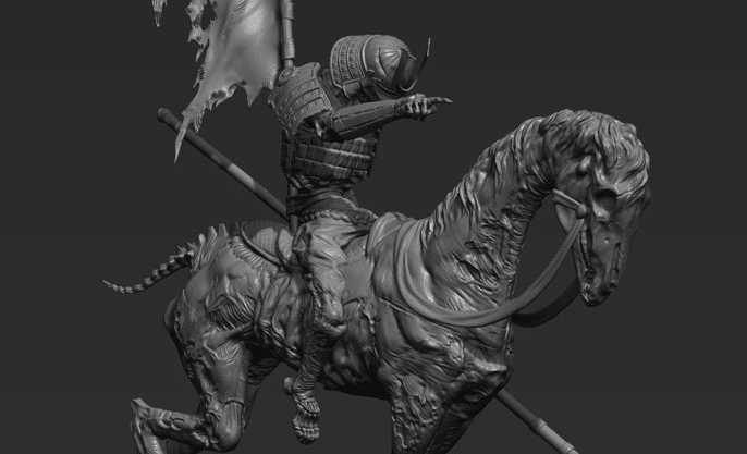 Dark Hammer Miniatures Raise Their Undead Samurai – OnTableTop – Home ...