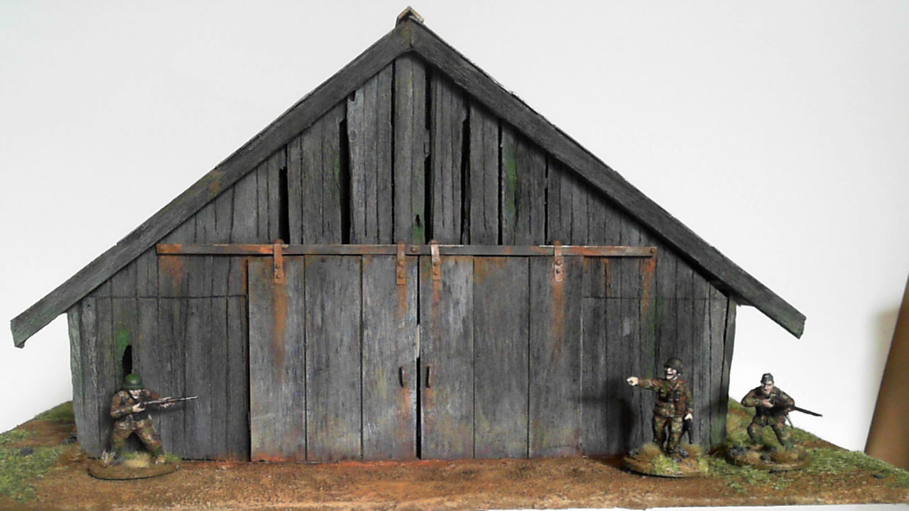 28mm WW2 Barn – OnTableTop – Home of Beasts of War