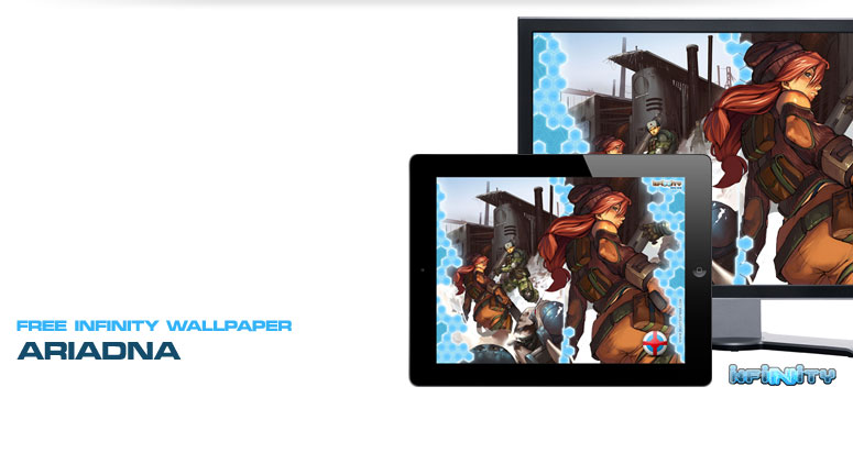 Free Infinity Wallpaper – Ariadna – OnTableTop – Home of Beasts of War