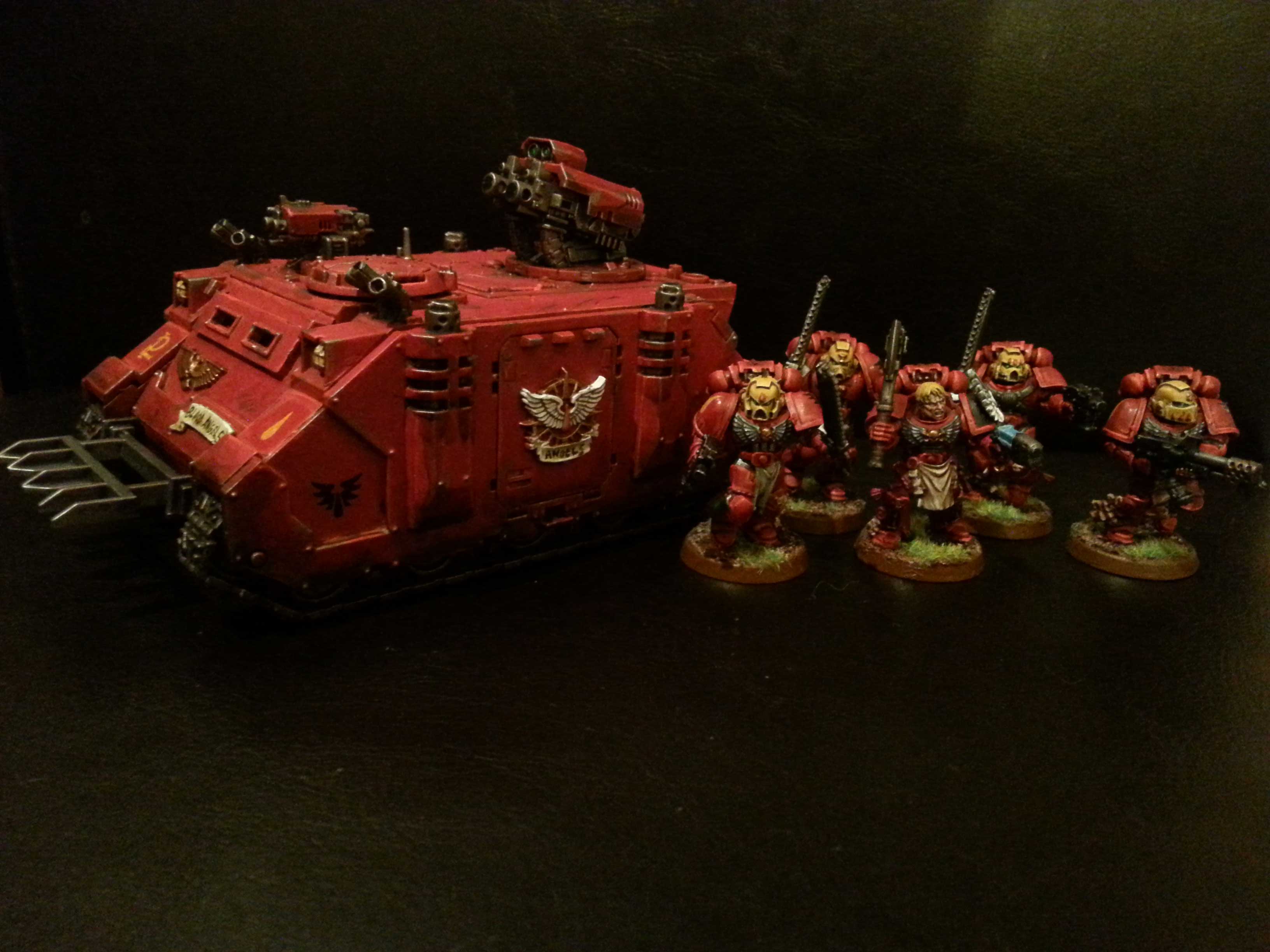 Blood Angels and Razorback – OnTableTop – Home of Beasts of War