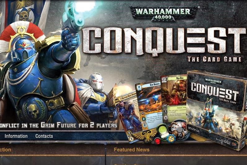 Fantasy Flight Let Slip Warhammer 40,000: Conquest – OnTableTop – Home ...