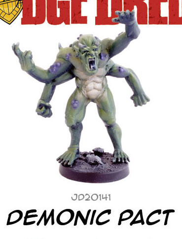 Summon the Demonic Cabal into the Judge Dredd Miniatures Game ...
