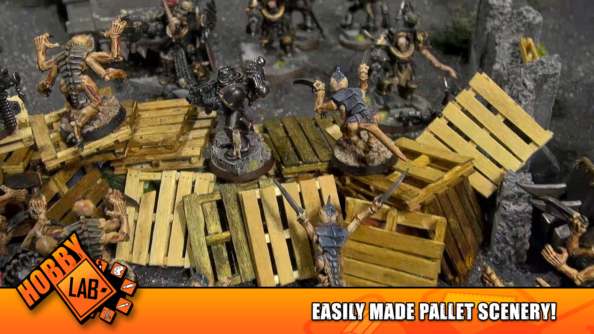 Hobby Lab: Easily Made Pallet Scenery! – OnTableTop – Home of Beasts of War