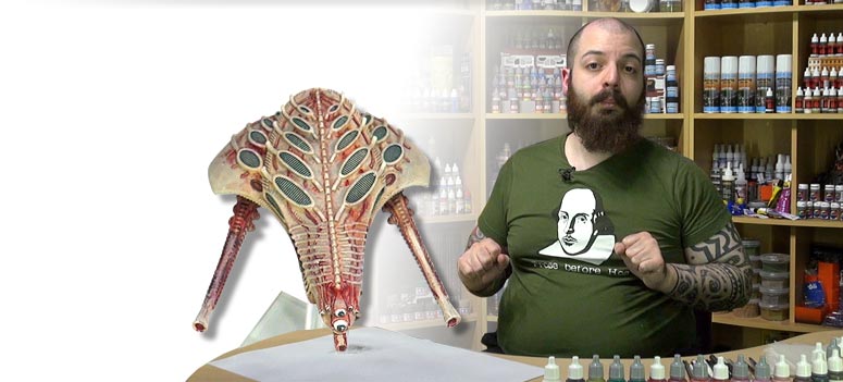 How To Paint A Dropzone Commander Reaver Gunship Part Three ...