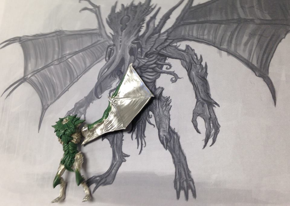 Troll Forged Begin Work On the Mighty Overlord of Their Alien Host ...