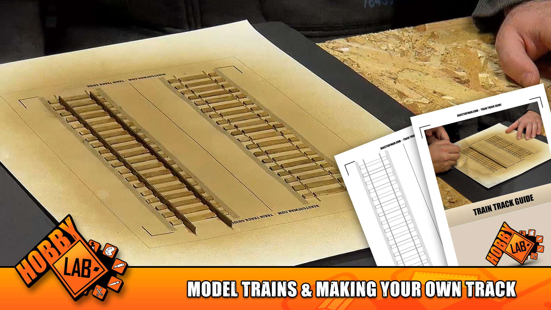 Hobby Lab: Model Trains in Wargaming & Making Your Own Track ...