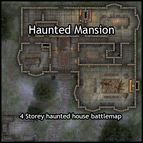 Find Your Way Through a Haunted Mansion With Heroic Maps – OnTableTop ...
