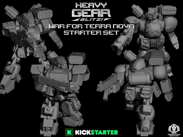 Heavy Gear Blitz War For Terra Nova Hits Kickstarter Running ...