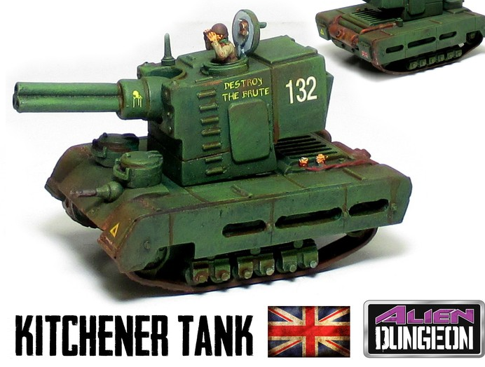 Alien Dungeon Show Their British Wave 2 Tanks – OnTableTop – Home of ...