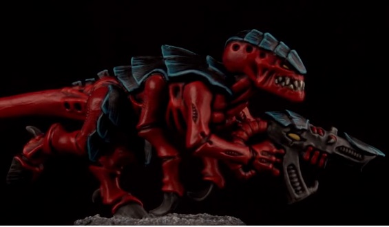 Games Workshop Painting Tutorial: How To Paint A Tyranid Termagant ...
