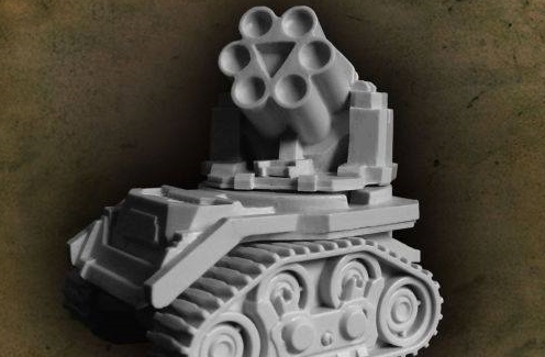 Puppets War Fire Off Rockets from Their Turret Platform – OnTableTop ...