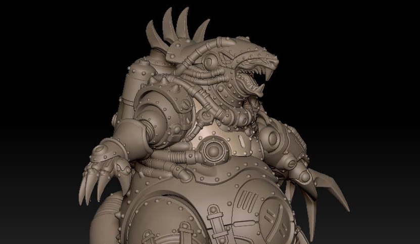 The Brood Mother Is Unlocked For Mantic’s Infestation Kickstarter ...