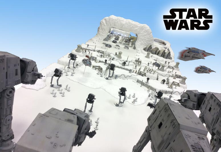 VLOG: We’ve Finished The Star Wars Battle of Hoth Gaming Table – OnTableTop – Home of Beasts of War