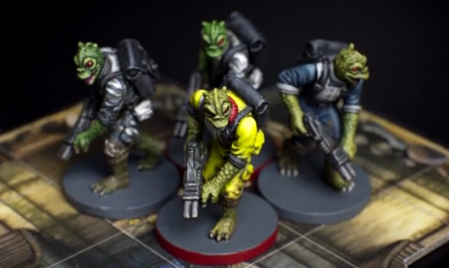 Star Wars Imperial Assault Painting Guide: How To Paint Trandoshan ...