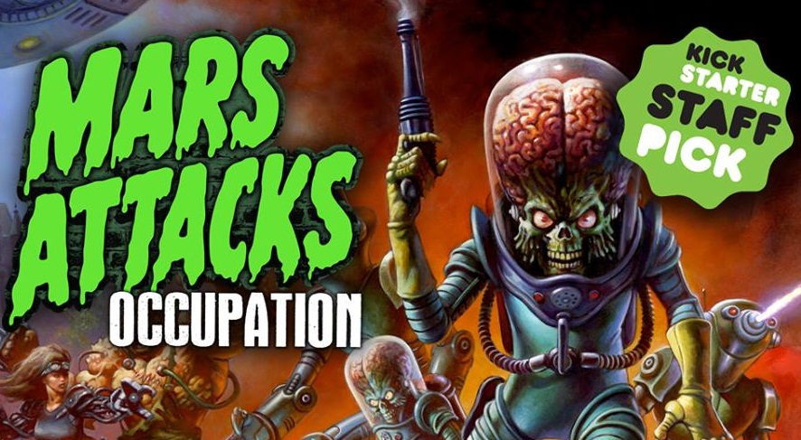 Pulp Icona In The Cards From Topps In Mars Attacks Occupation – OnTableTop – Home of Beasts of War