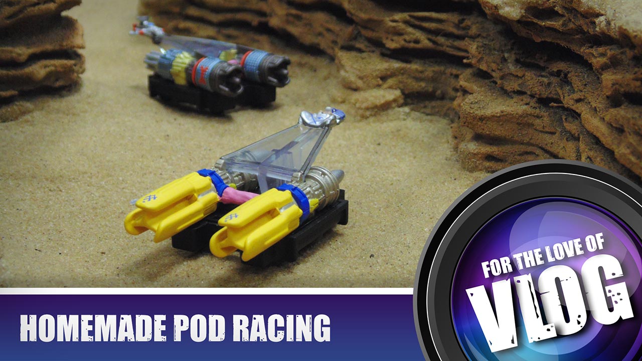 VLOG: Homemade Star Wars Podracing! – OnTableTop – Home of Beasts of War