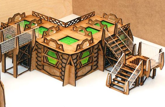 New Sci-Fi Buildings Take Shape For Eleven Tree Designs – OnTableTop ...