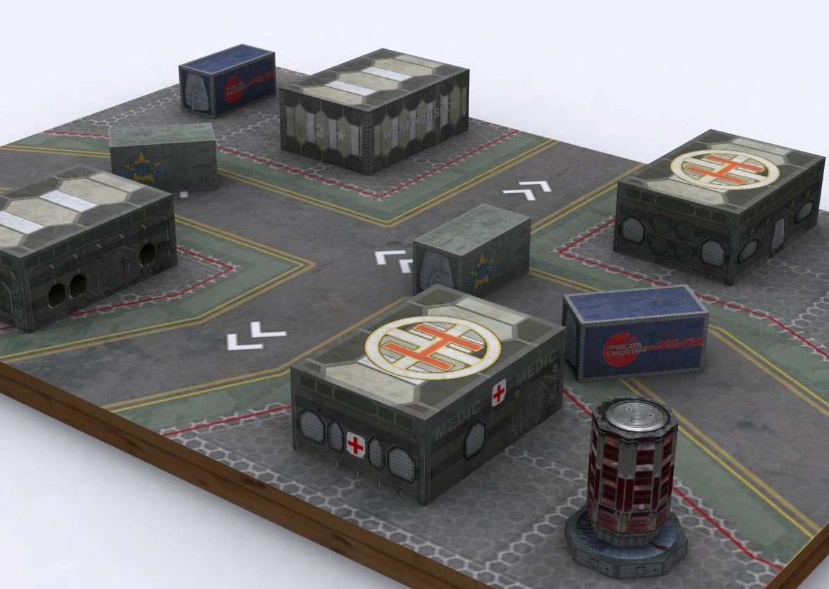 Black Jack Miniatures To Launch A New 28mm Sci-Fi Terrain Set ...