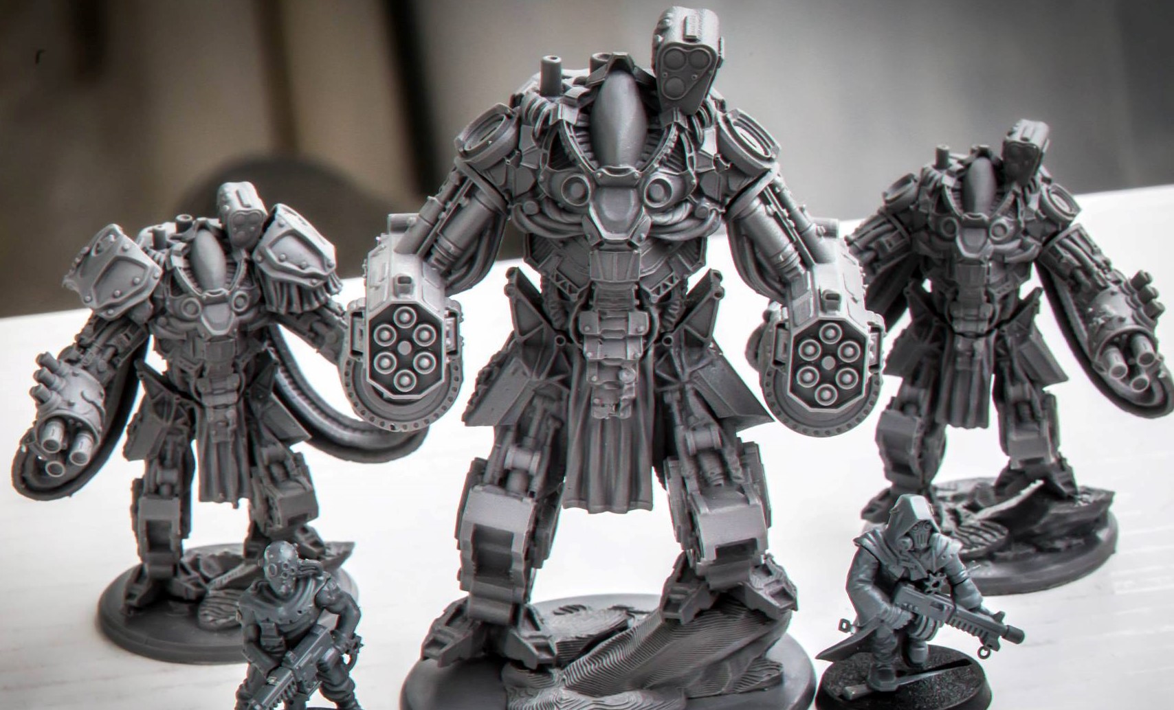 Two New Mech Suits Power Up From Albino Raven Miniatures – OnTableTop ...