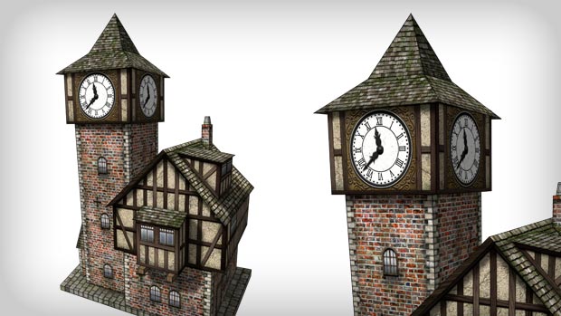 The Time Has Come for Dave Graffam’s Paper Clock Tower – OnTableTop ...