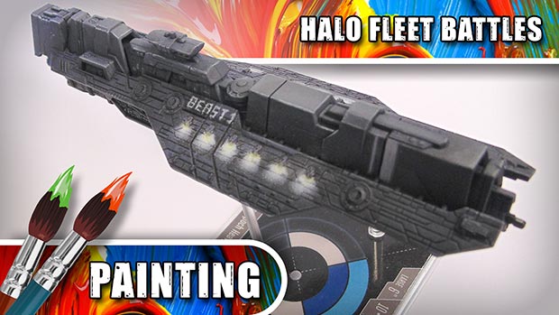 3CU: How To Paint Halo Fleet Battles – UNSC Epoch-Class Heavy Carrier ...