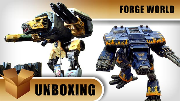 Unboxing: Forge World Lucius Pattern Warhound Titan – OnTableTop – Home ...
