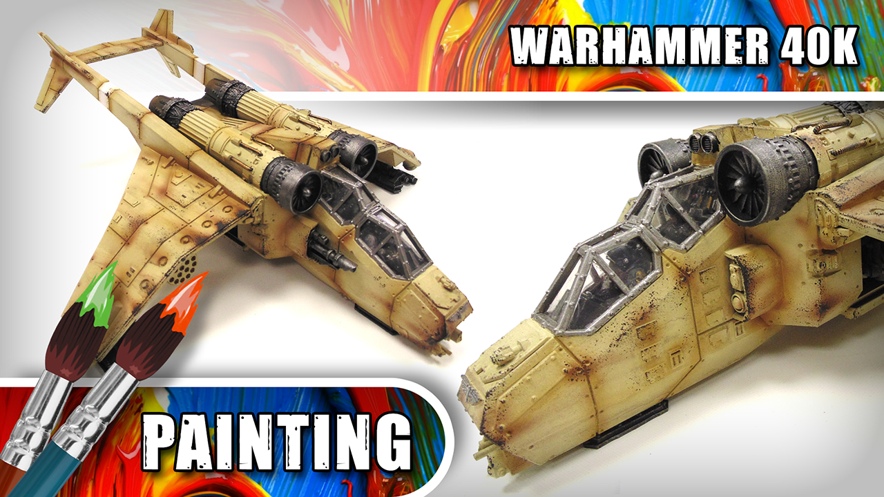 3 Colours Up: Weathering A Warhammer 40K Valkyrie – OnTableTop – Home ...